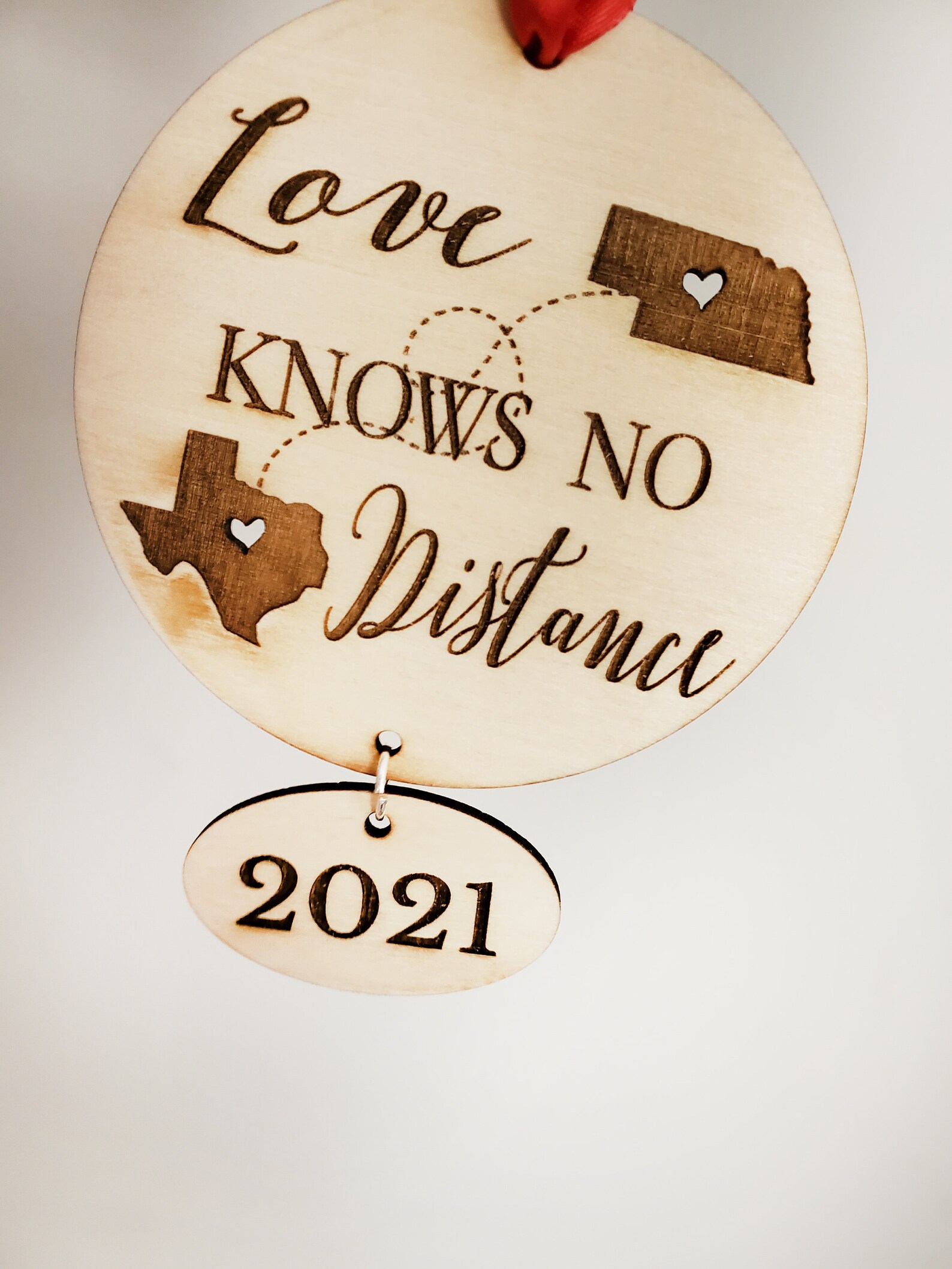2021 Across the Distance Ornament Lost Distance Ornament | Etsy