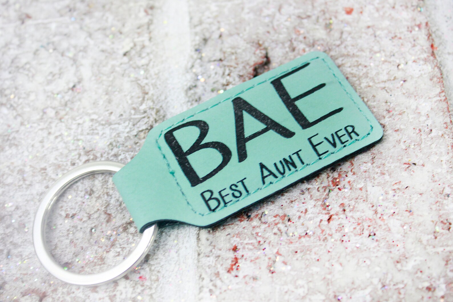 Bae Best Aunt Ever Gift Idea Bae Keychain Custom Key Chain - Etsy