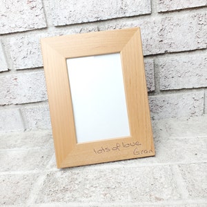 Handwriting Keepsake, Memorial Gifts, Custom Engraved Frame, Writing ...