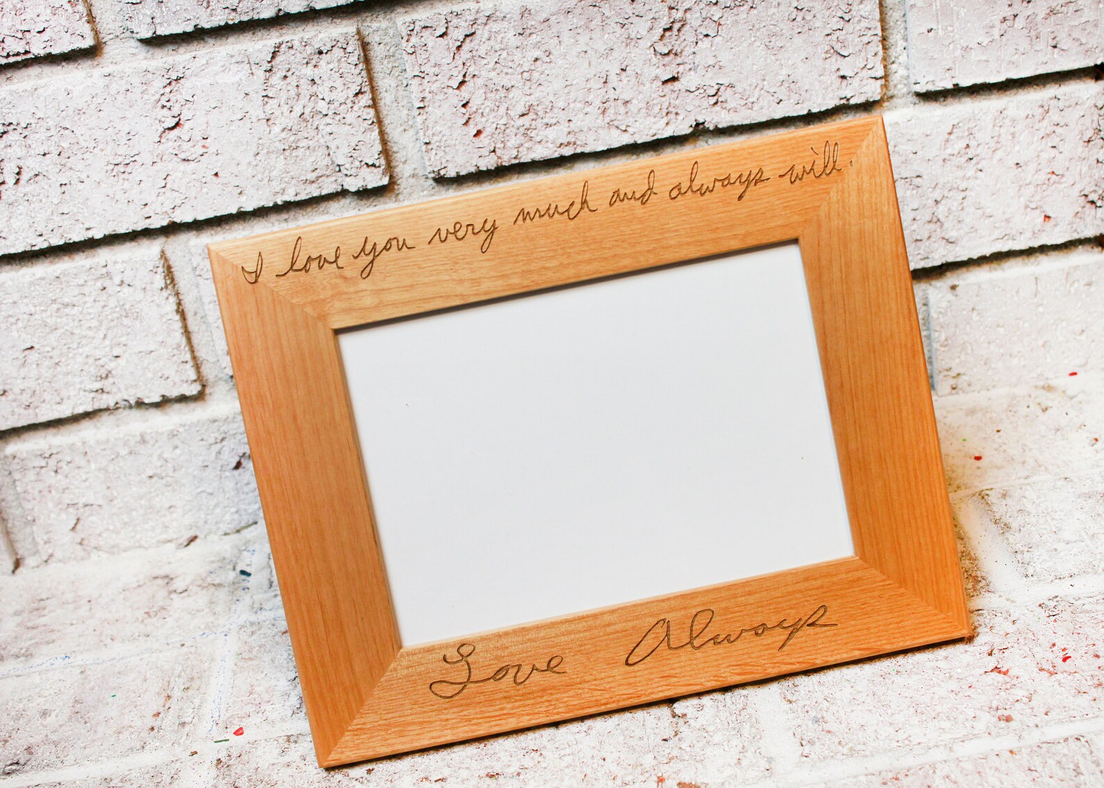 Custom Handwriting Frame 4x6 Picture Frame Memorial Gift - Etsy