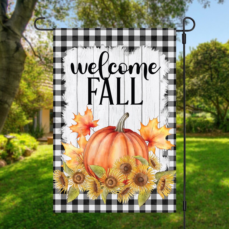 Fall Garden Flags - Etsy