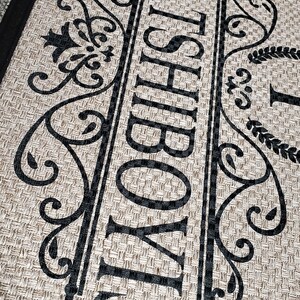 Stick Family Rug, Front Porch Rug, Rugs With Names, Cute Rugs, Front ...