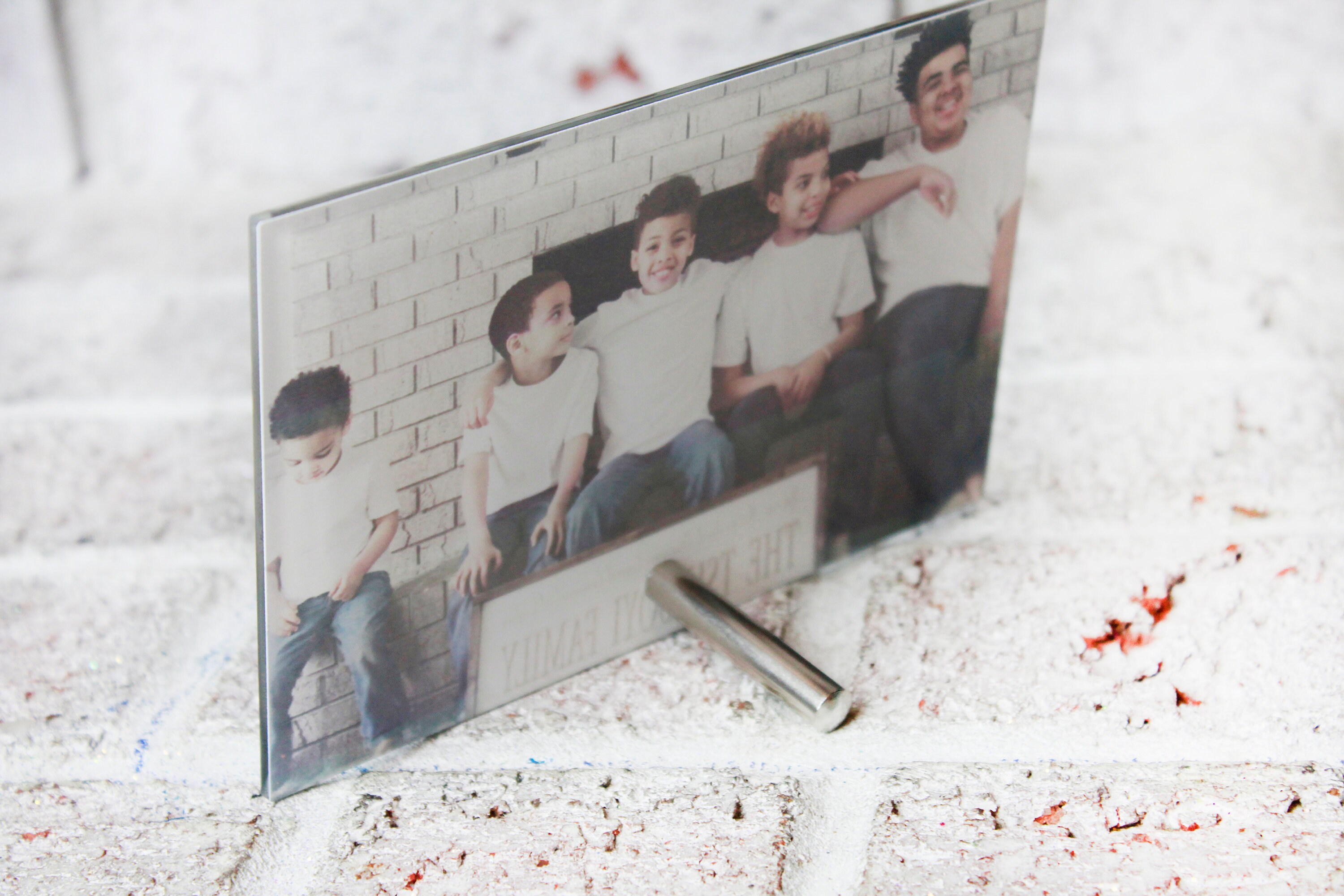 Glass Photo Plaque Custom Gift Ideas Unique Photo Displays | Etsy