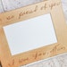 Your Handwriting Engraved Forever in a 4x6 Frames, Custom Photo Frames ...