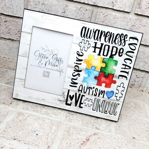 Autism Awareness Frame, Frame Keepsake, Autism Mom, Special Education ...