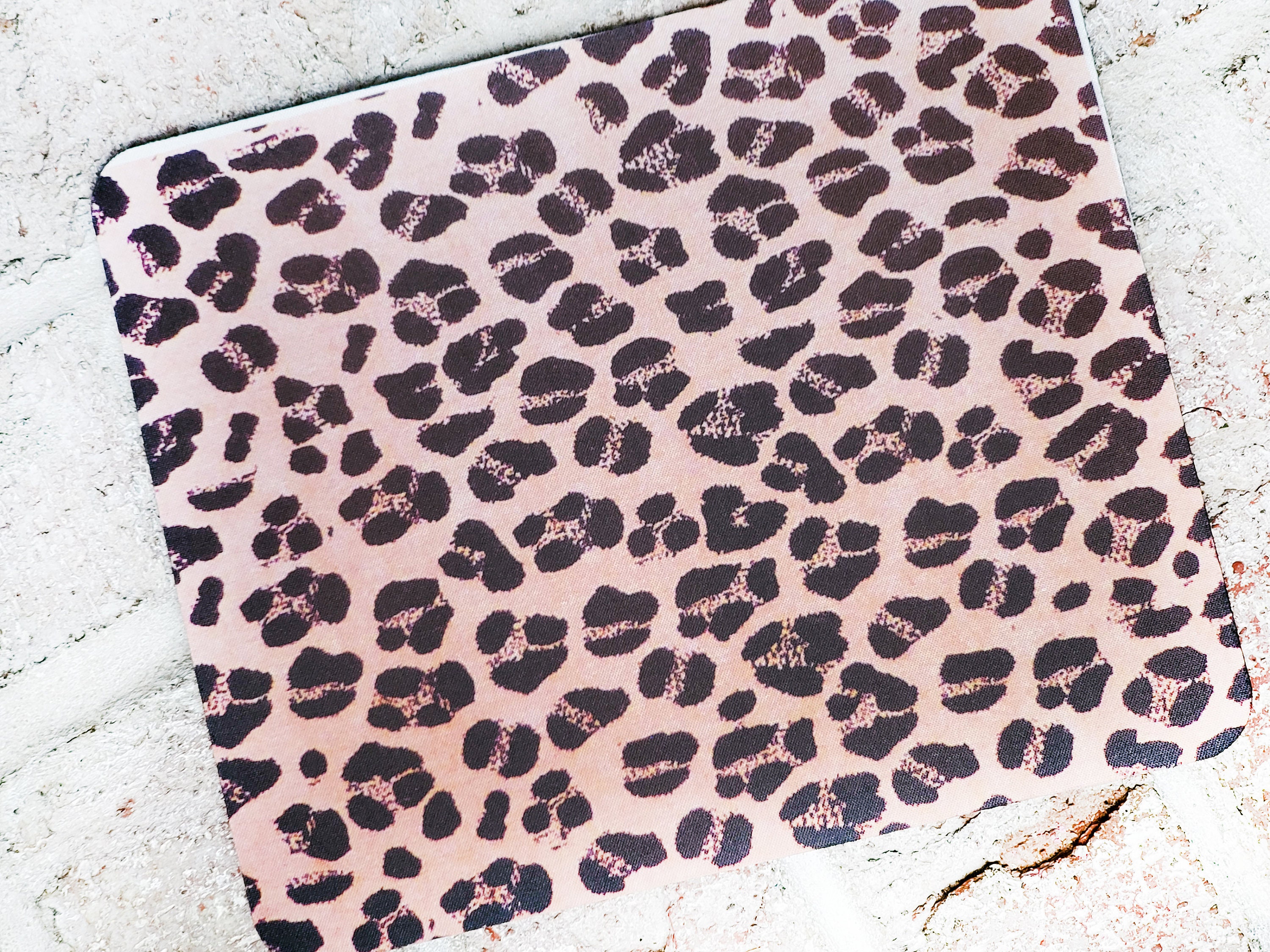 Cheetah Print Mouse Pad Computer Mouse Pad With Leopard | Etsy