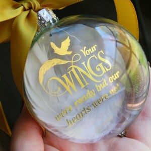 Memorial Christmas Ornaments, in Memory at Christmas, Holiday Grief ...