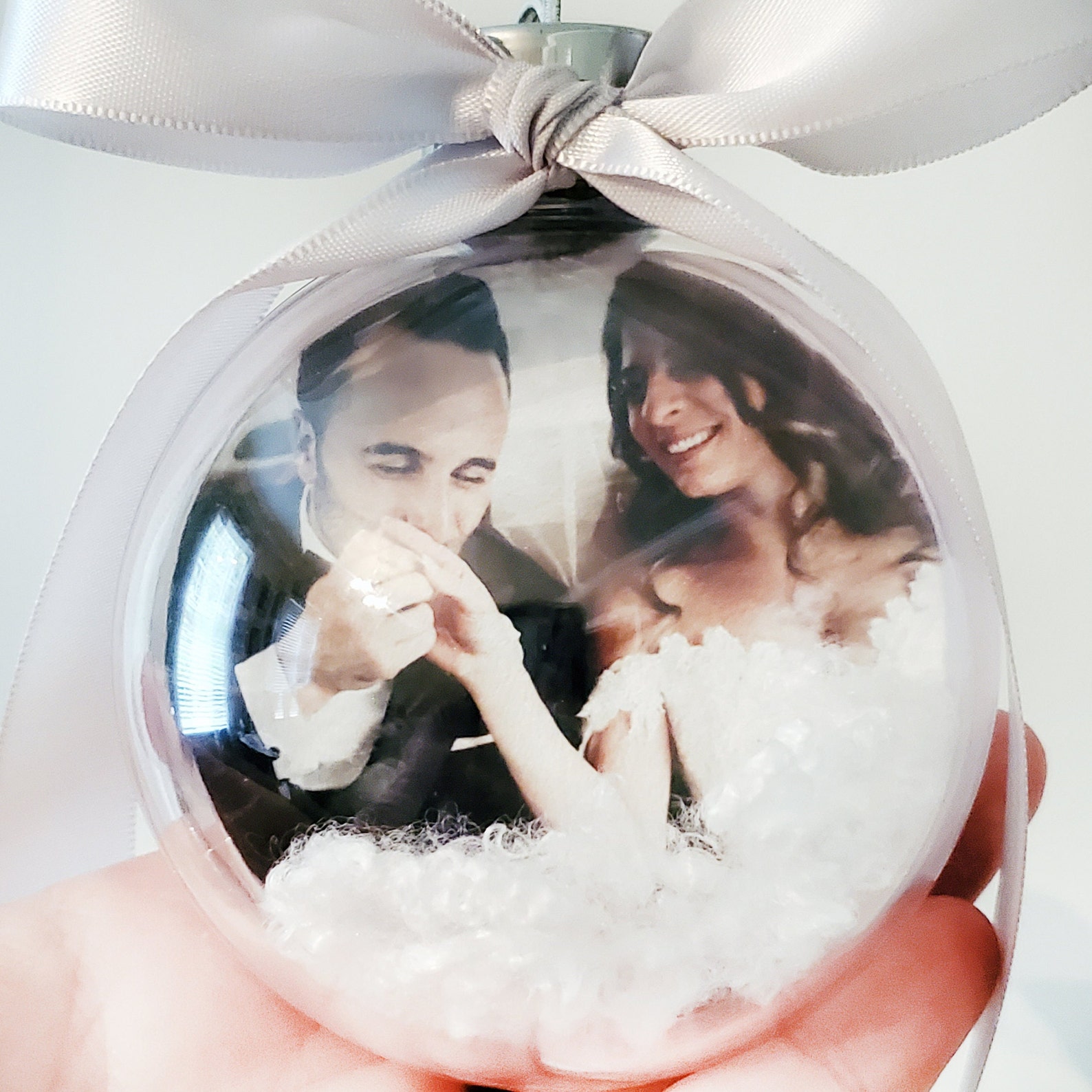 Double Sided Picture Ornament Round Ornament Round Photo - Etsy