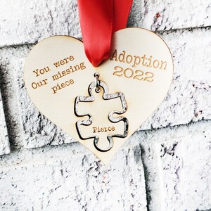 2022 Adoption Keepsake Ornament, Custom Adoption Ornament With Name ...