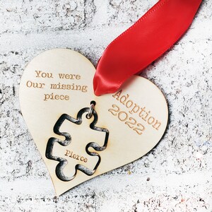 2022 Adoption Keepsake Ornament, Custom Adoption Ornament With Name ...