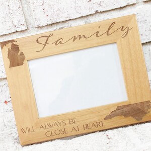 Across the Distance Family Frame, 4x6 Picture Frame, Long Distance ...
