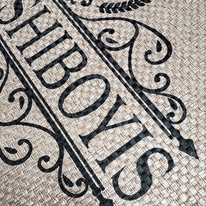 Stick Family Rug, Front Porch Rug, Rugs With Names, Cute Rugs, Front ...