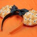 Pumpkin Mickey Bat Halloween Ears, Minnie Ears, Disney Headband, Mickey ...