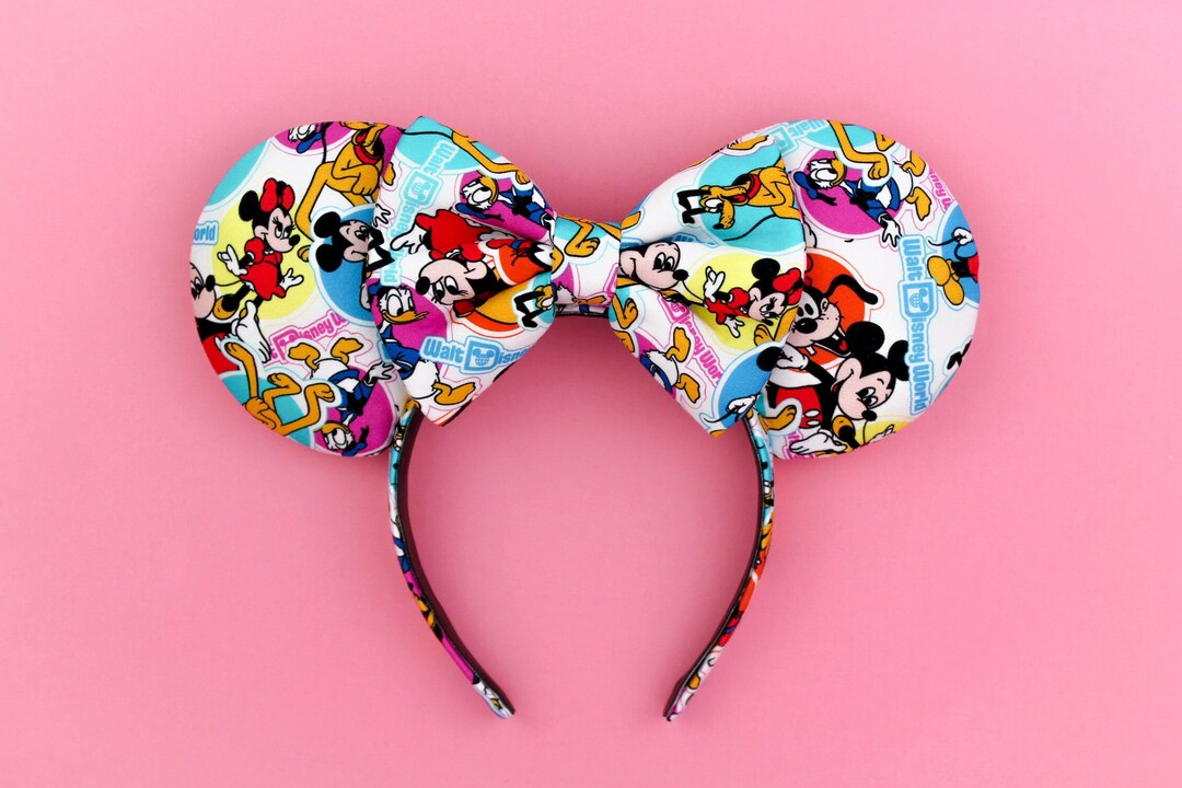 Classic Vintage Retro Mickey and Gang Mickey Ears, Minnie Ears, Disney ...