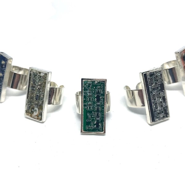 Circuit Board Ring - Etsy