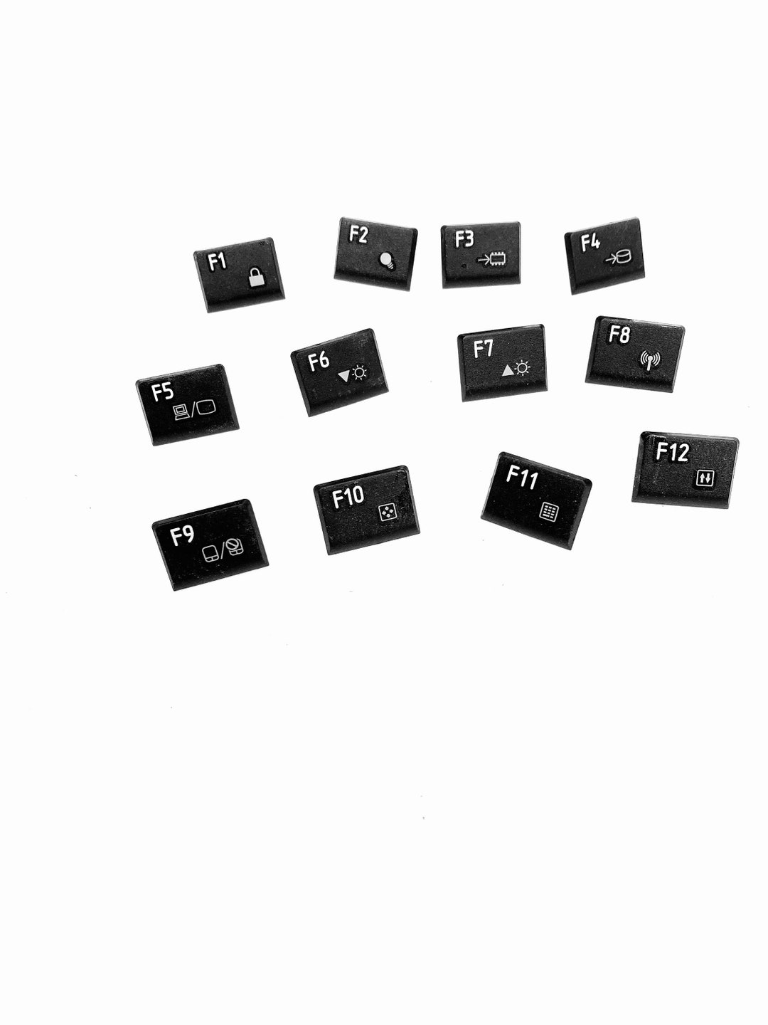 PC Computer Keyboard Drawing Pins, F Keys Push Pins Thumb Tacks Office ...