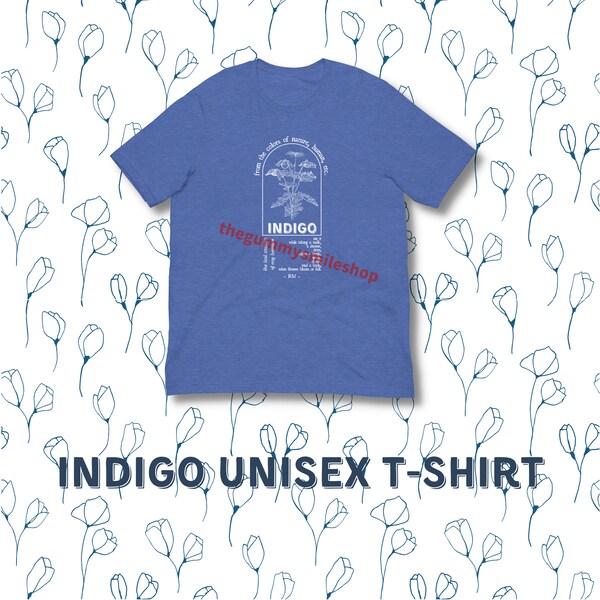Indigo Shirt - Etsy
