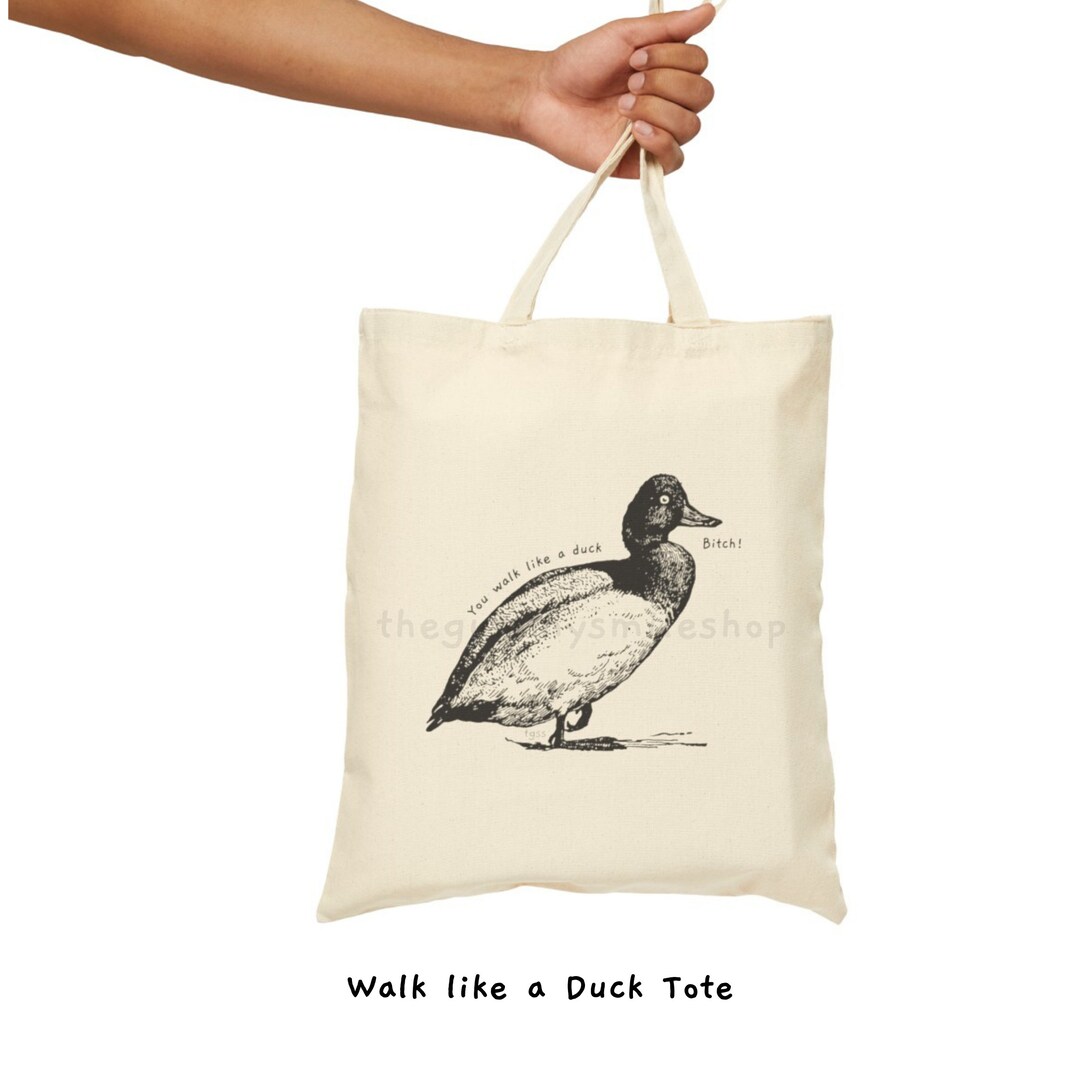 Tote RM Walk Like a Duck | Kim Namjoon BTS Kpop Fann Merch RPWP - Etsy