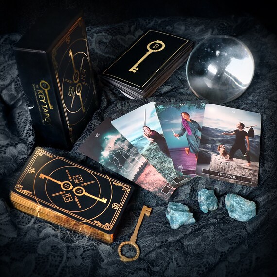 The Key Tarot Deck and Guidebook - Etsy