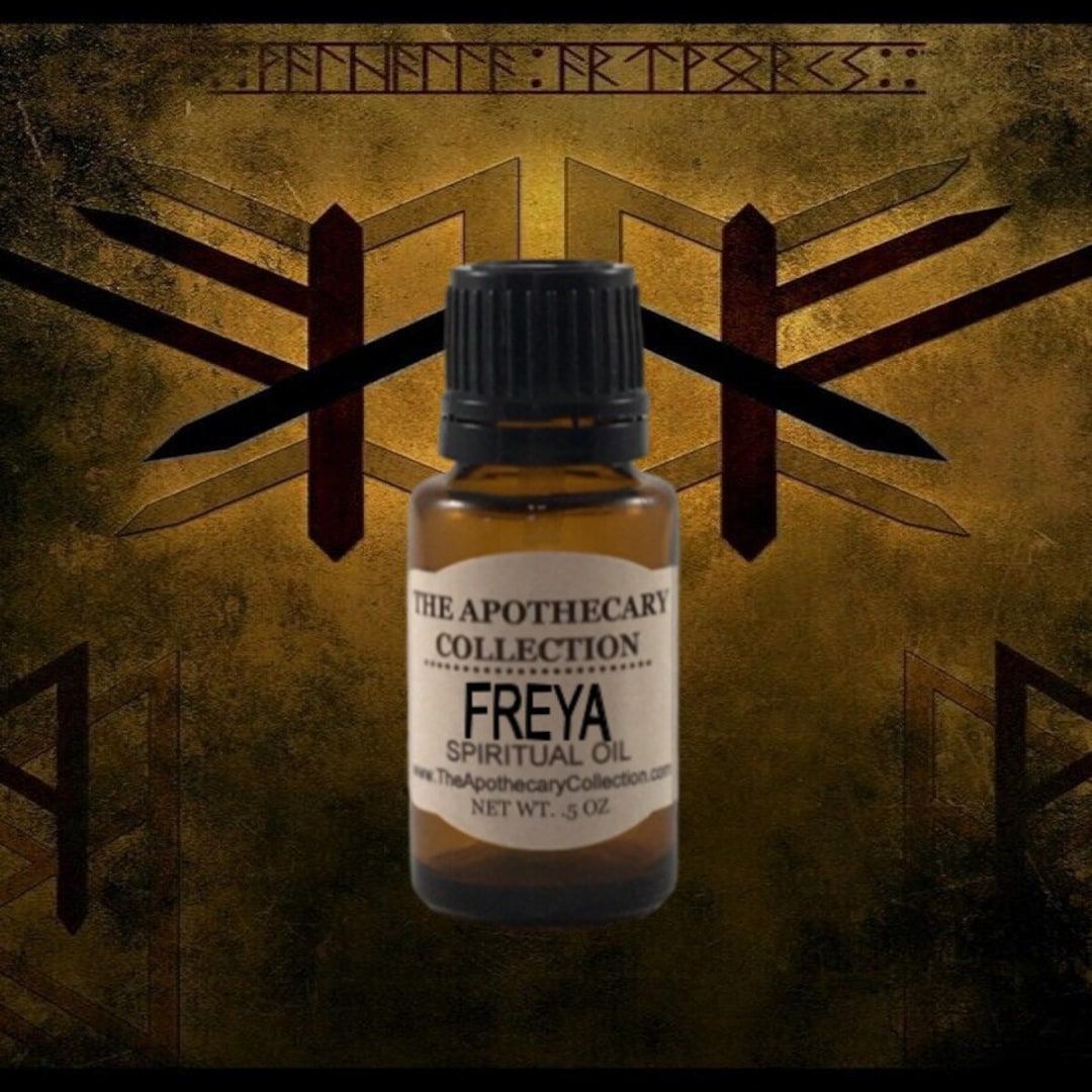 FREYA NORSE GODDESS of Love, Beauty, War, Magic, and Wisdom Conjure Oil ...