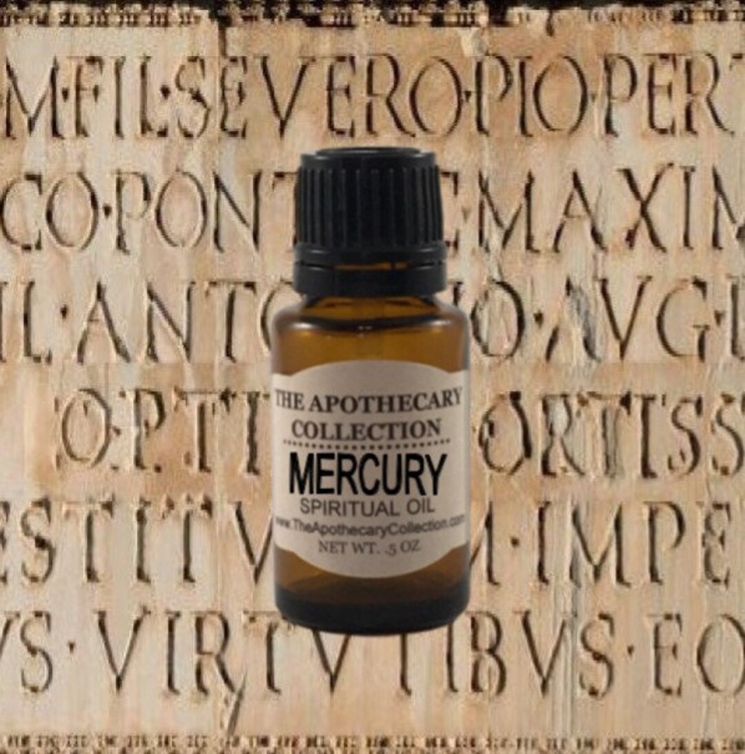 MERCURY ROMAN GOD of Merchants Conjure Oil for Magical Spellwork ...