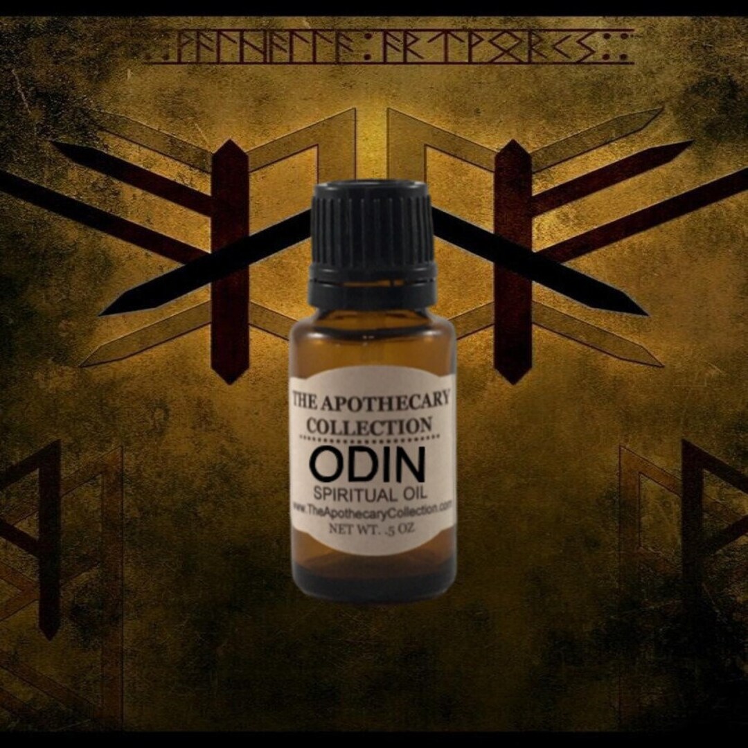 ODIN NORSE GOD of All Men, Father of All Gods Conjure Oil for Magical ...