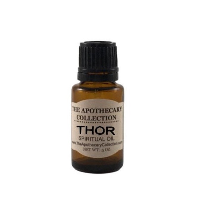 THOR NORSE GOD of Sky and Thunder Conjure Oil for Magical Spellwork ...