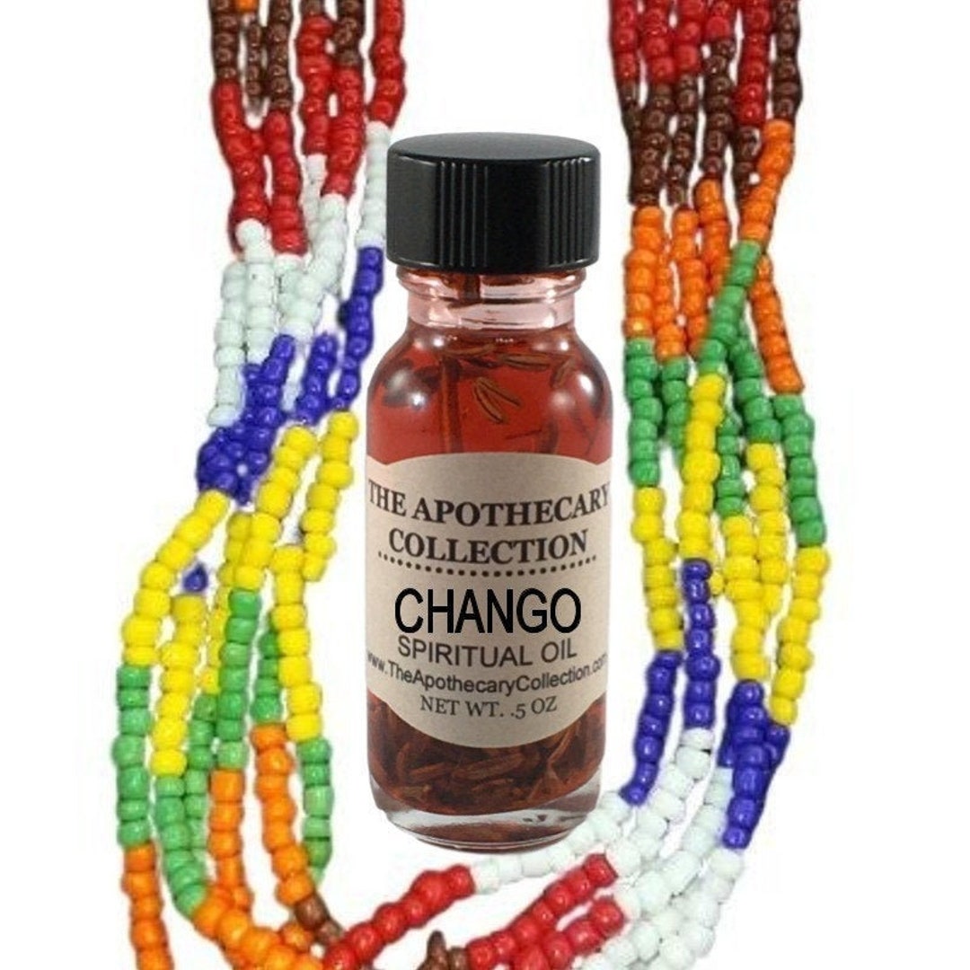 CHANGO ORISHA Ritual Conjure Oil aceite for Magical Spellwork, Rootwork ...