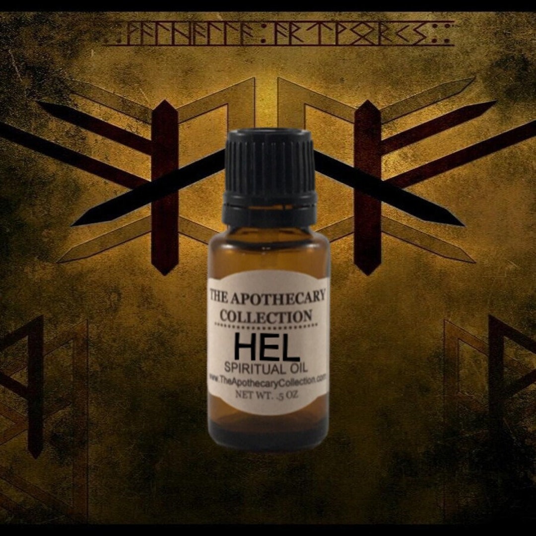 HEL NORSE GODDESS of the Dead and the Afterlife Conjure Oil for Magical ...