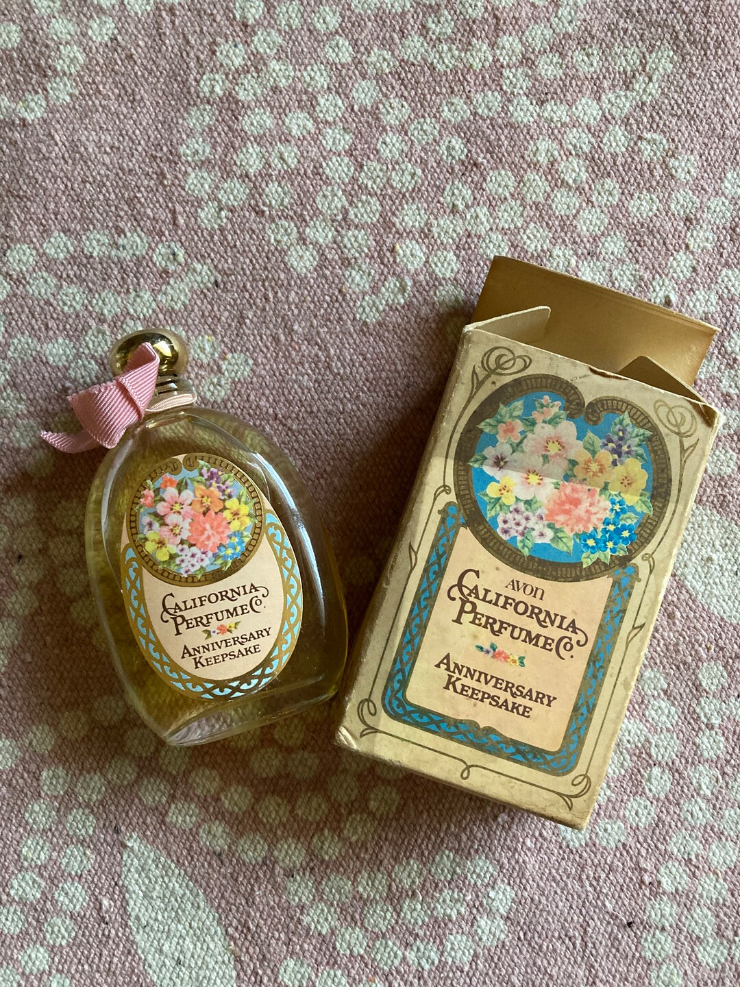 Vintage Avon California Perfume Keepsake - Etsy