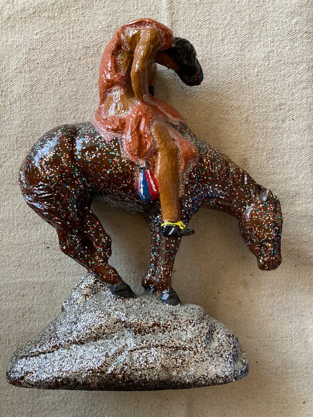 Vintage End of the Trail Native American Statue - Etsy