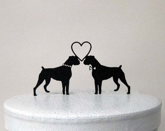 Boxer Cake Topper - Etsy