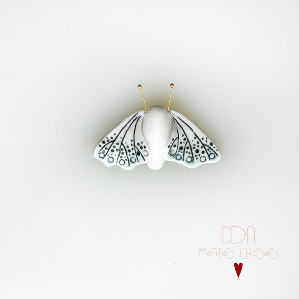 Porcelain Brooch - Etsy