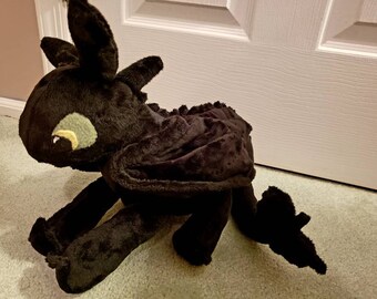 Toothless plush | Etsy