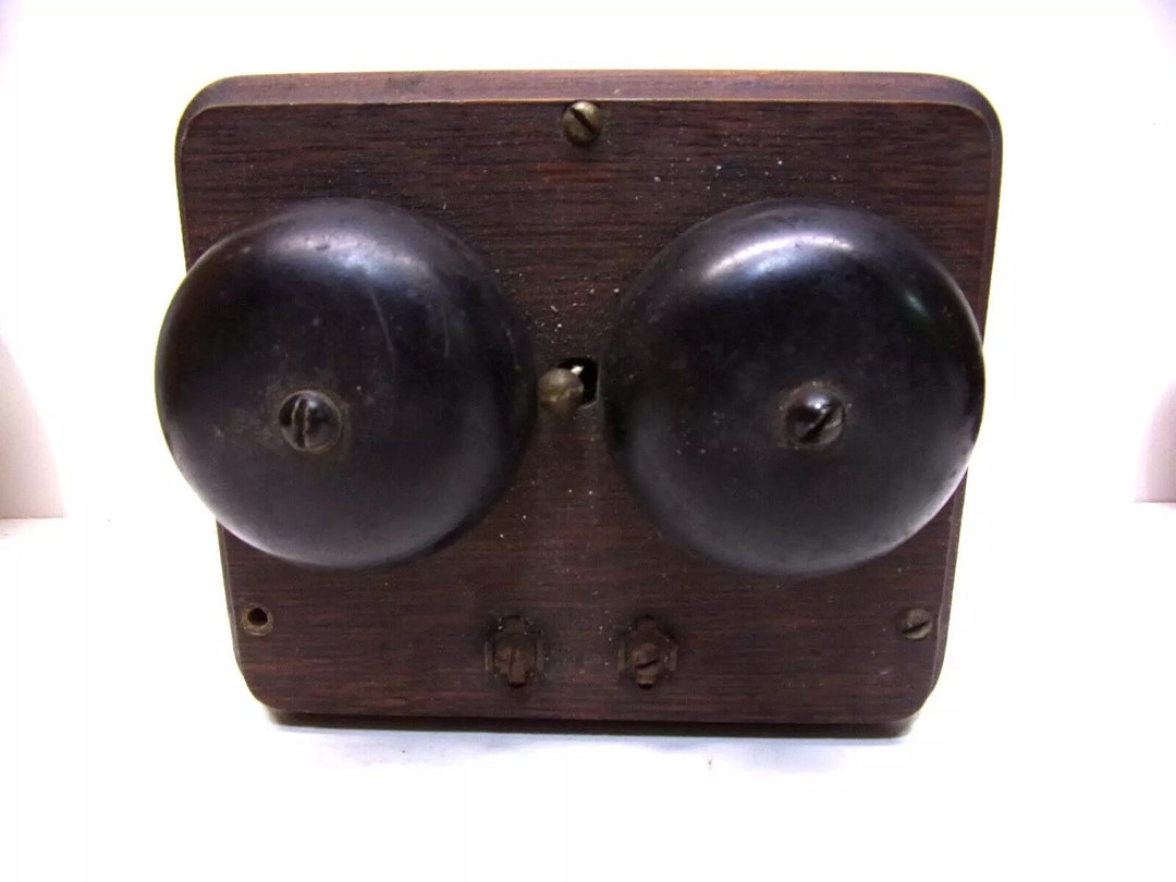 Antique Kellogg Telephone Ringer Oak Box Parts or Restore - Etsy