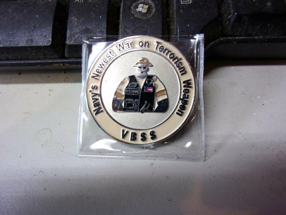 Navys Newest War on Terrorism VBSS Token - Etsy
