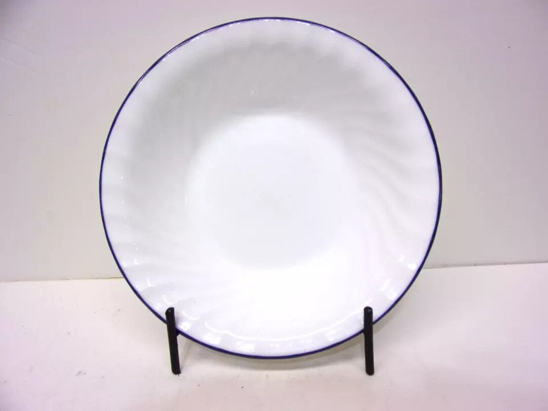 Set of 4 Corelle Corning Blue Fleur Coupe Cereal Soup Bowls - Etsy