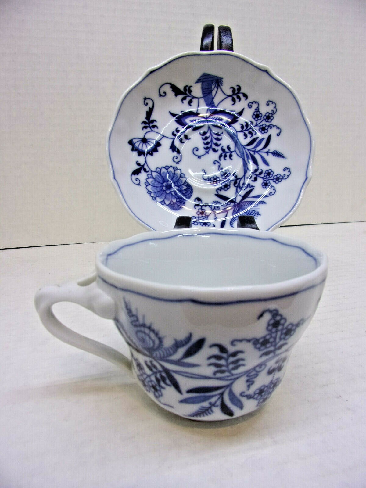 Blue Danube Pattern Cup and Saucer Rectangle Logo - Etsy