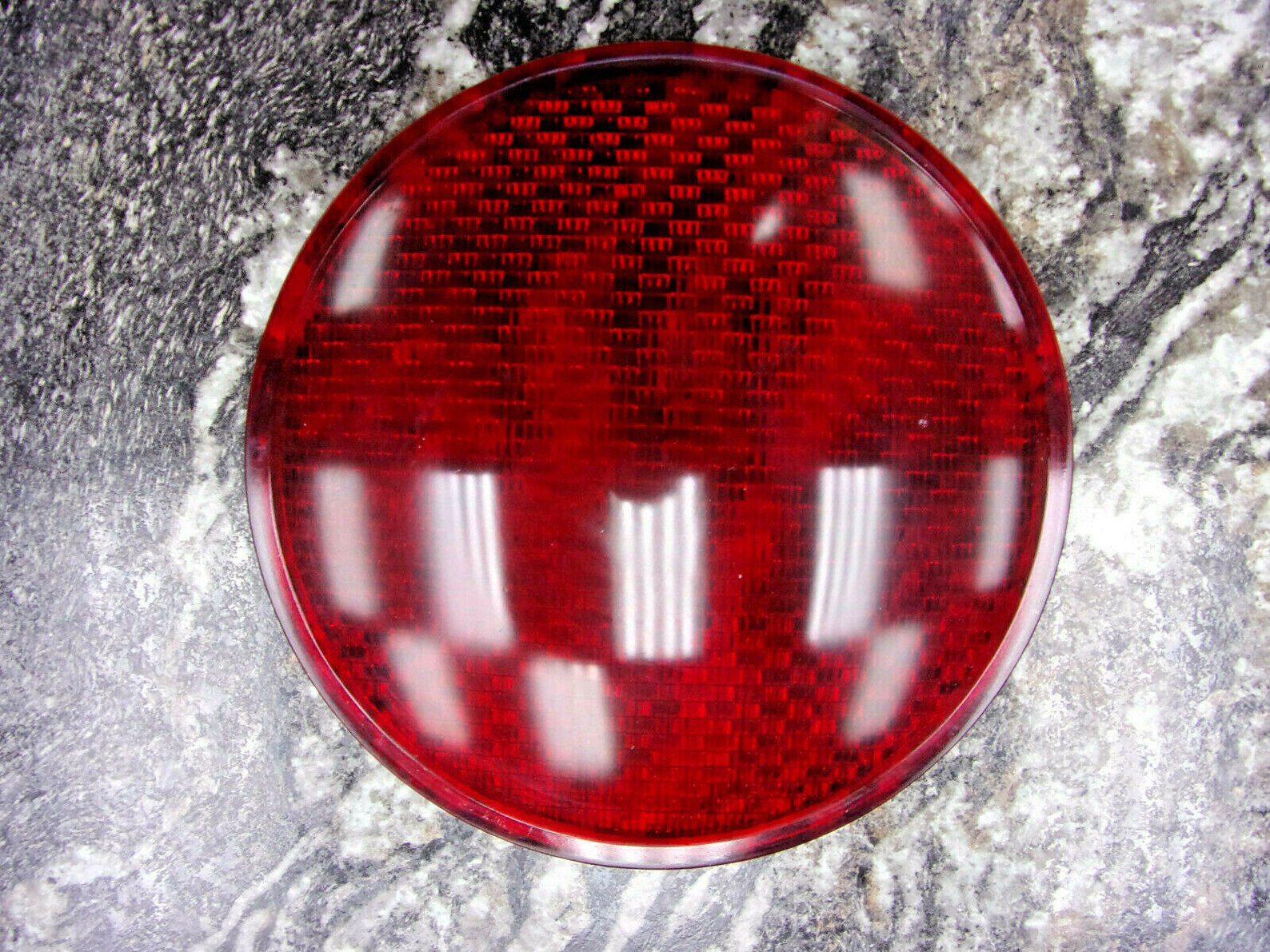 1960s NOS Kopp 4655 12 Red Glass Wide Angle Stop Light Lens - Etsy