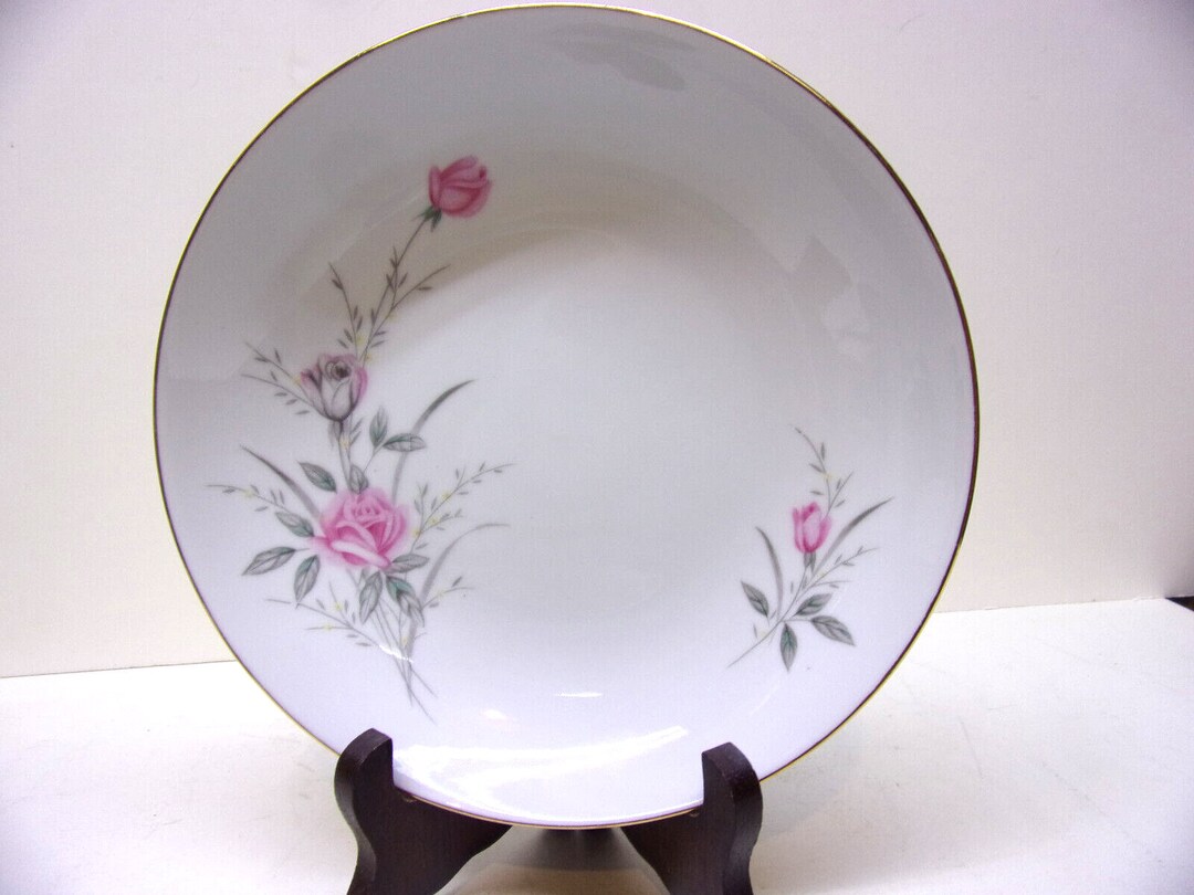 Fine China of Japan Golden Rose Pattern 7 5/8" Bowl - Etsy