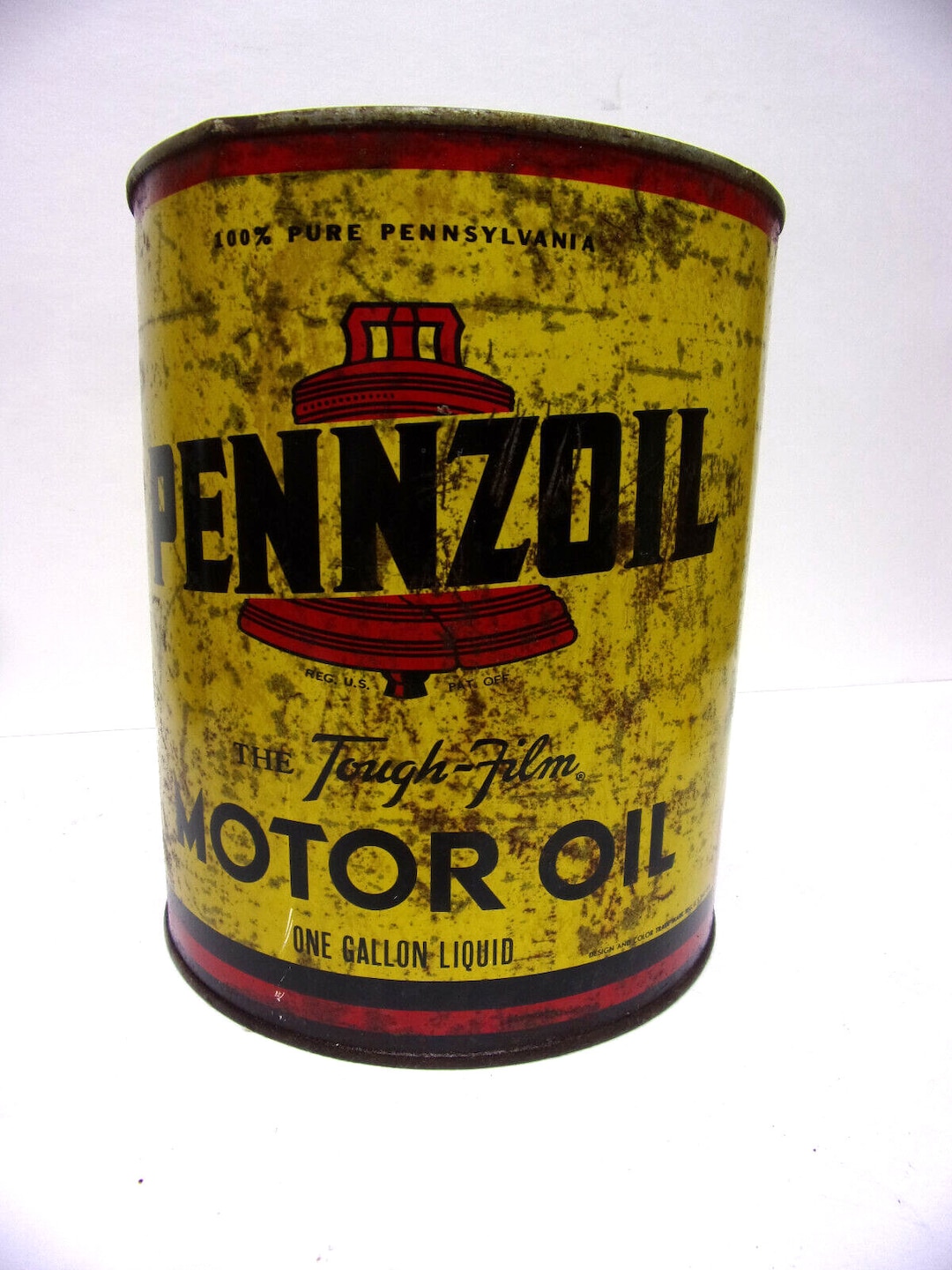 Vintage Pennzoil 1 Gal. Oil Advertising Can - Etsy