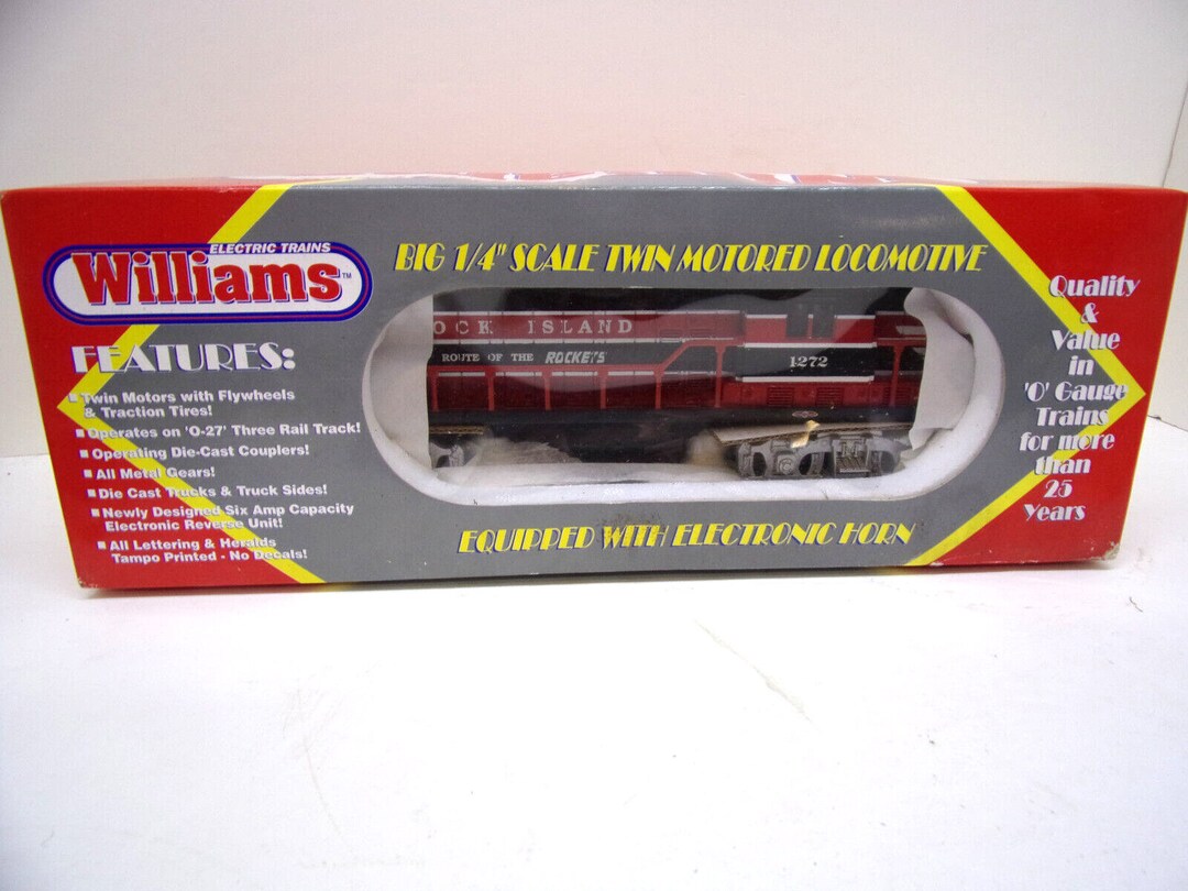 NOS Williams Train Engine GP513 Rock Island GP9 Power A W/horn Cab ...