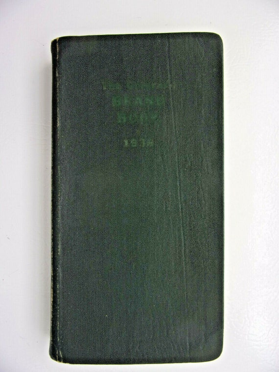 Vintage 1938 Colorado Brand Book | Etsy