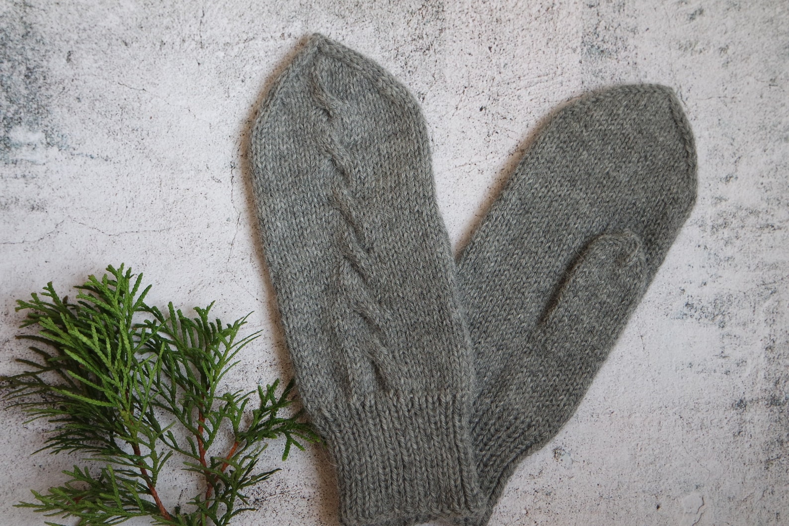 Alpaca Wool Mittens Warm Winter Mittens Women's | Etsy