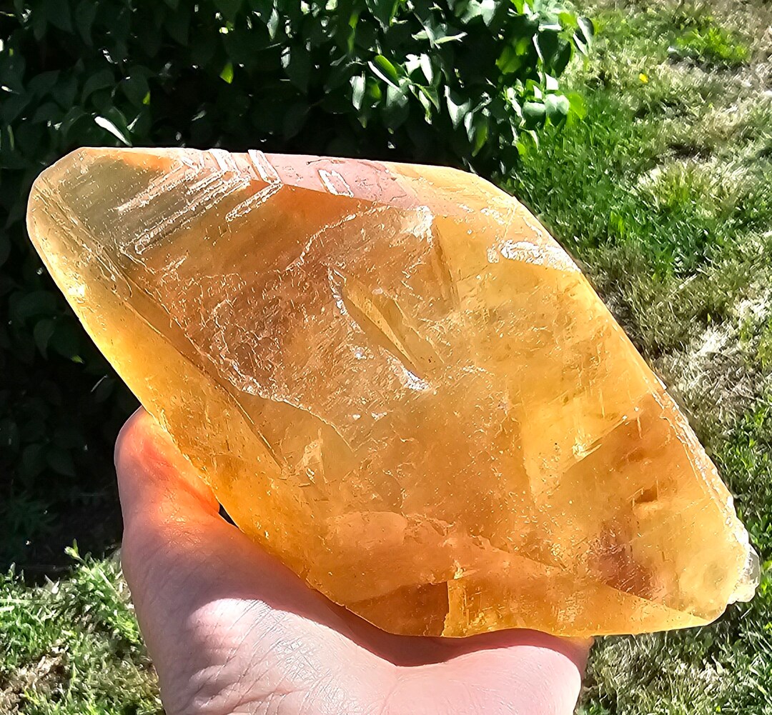 Montana Calcite Double Terminated With Chevrons 30 - Etsy