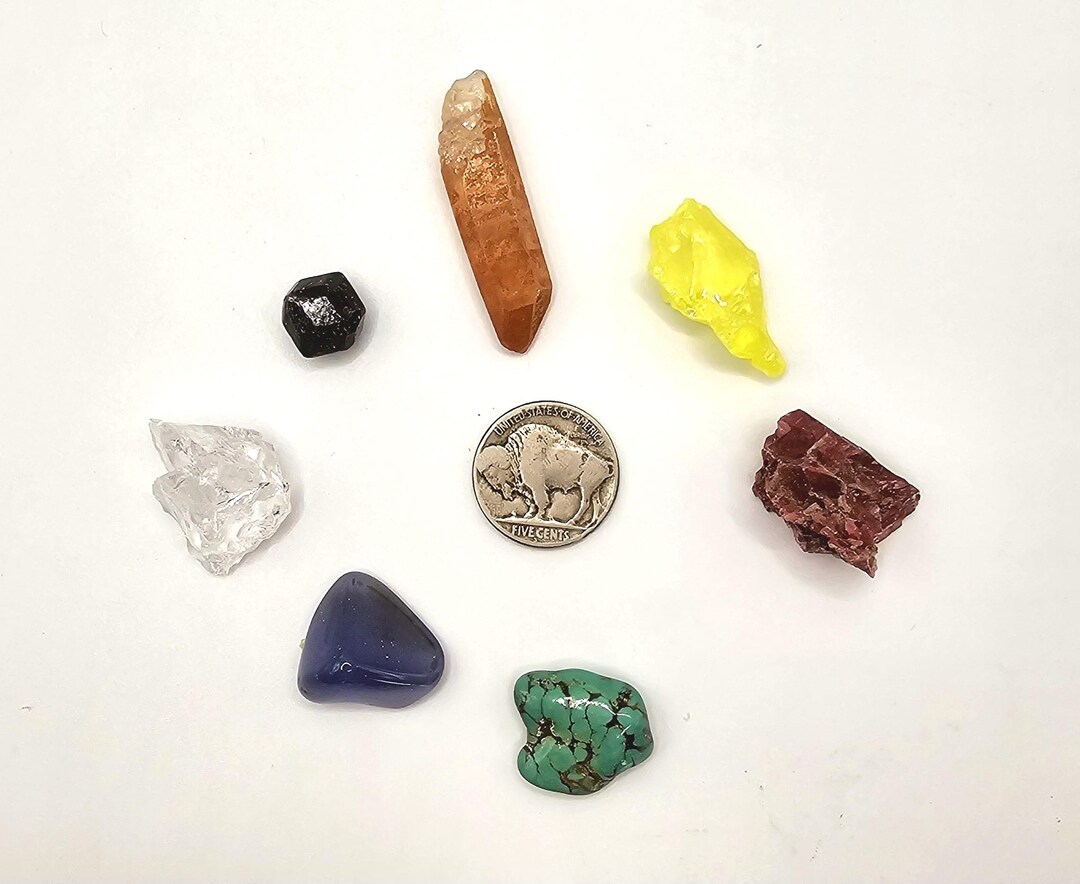 7 Chakra Stone Kit: Gem Crystals for Healing - Etsy