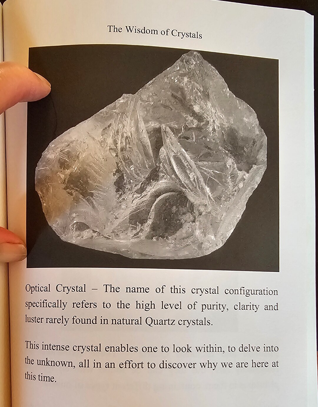 Optical Quartz as Featured in Michelle Doucette's "the Wisdom of ...