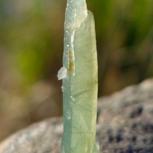 Tessin Prasem Quartz Crystal From Seriphos, Greece-2 - Etsy