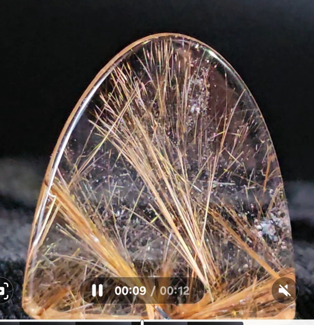 Rutilated Quartz Unique Gemstone-3 - Etsy
