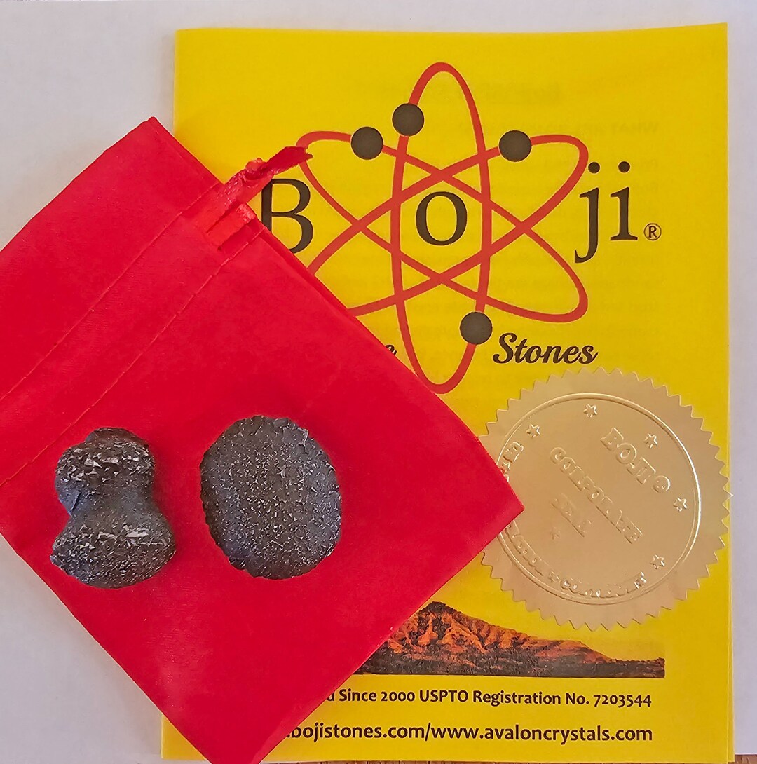 Authentic Boji® Stones Set Q-1 - Etsy